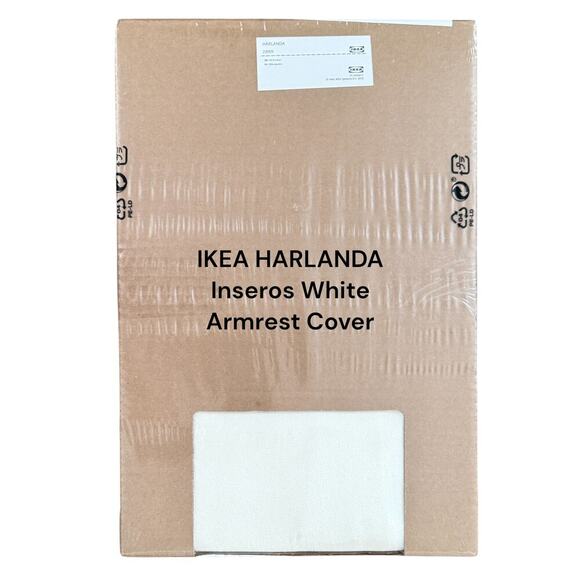 IKEA | Accents | Ikea Harlanda Cover For Armrest Inseros White Cover ...